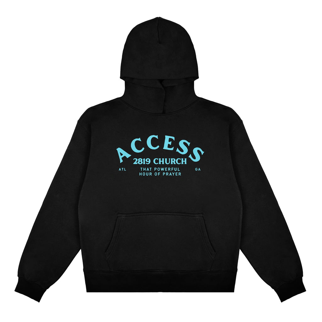 Access Black Hoodie – Access 2819 Merch